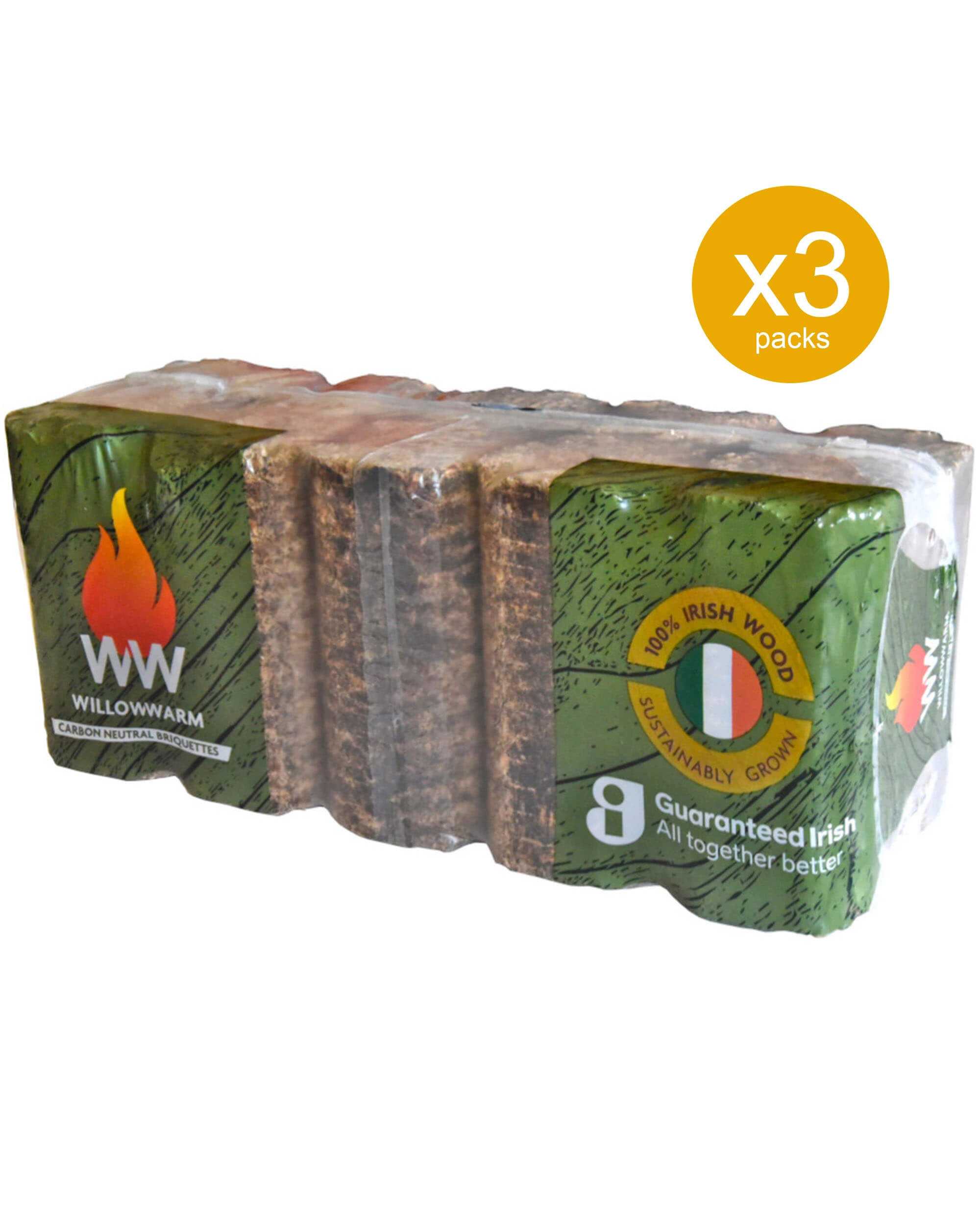 Willow Warm Briquettes 3 Packs