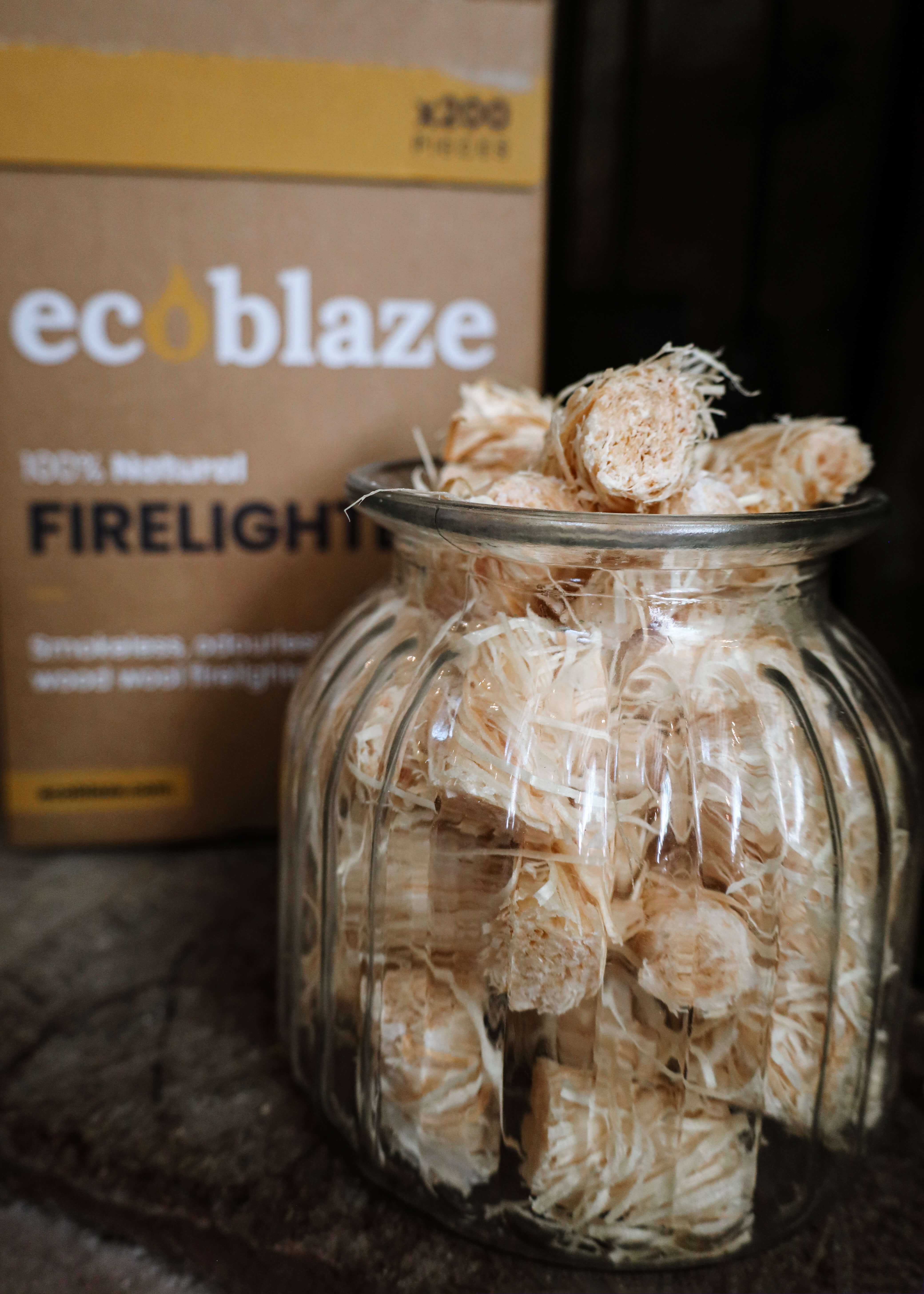 The Original Ecoblaze 100% Natural Firelighter: Clean, Odourless, Eco-Friendly