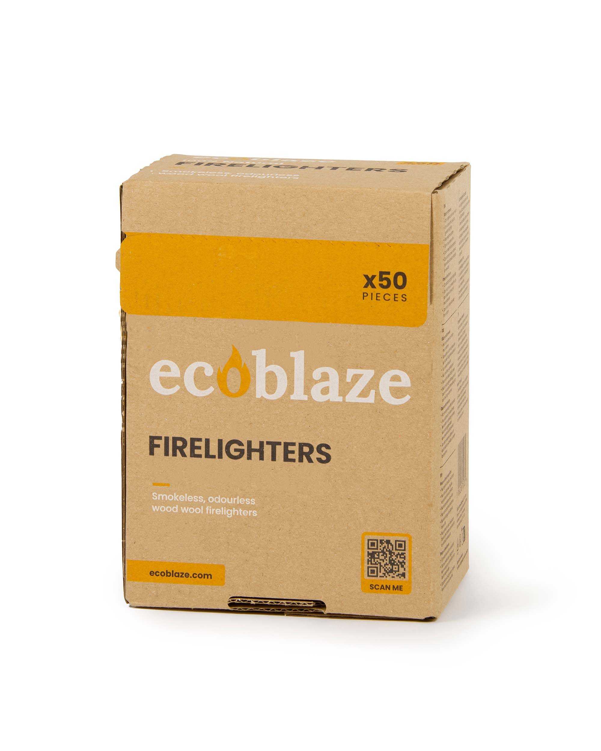 Ecoblaze Natural Firelighters 50 Box
